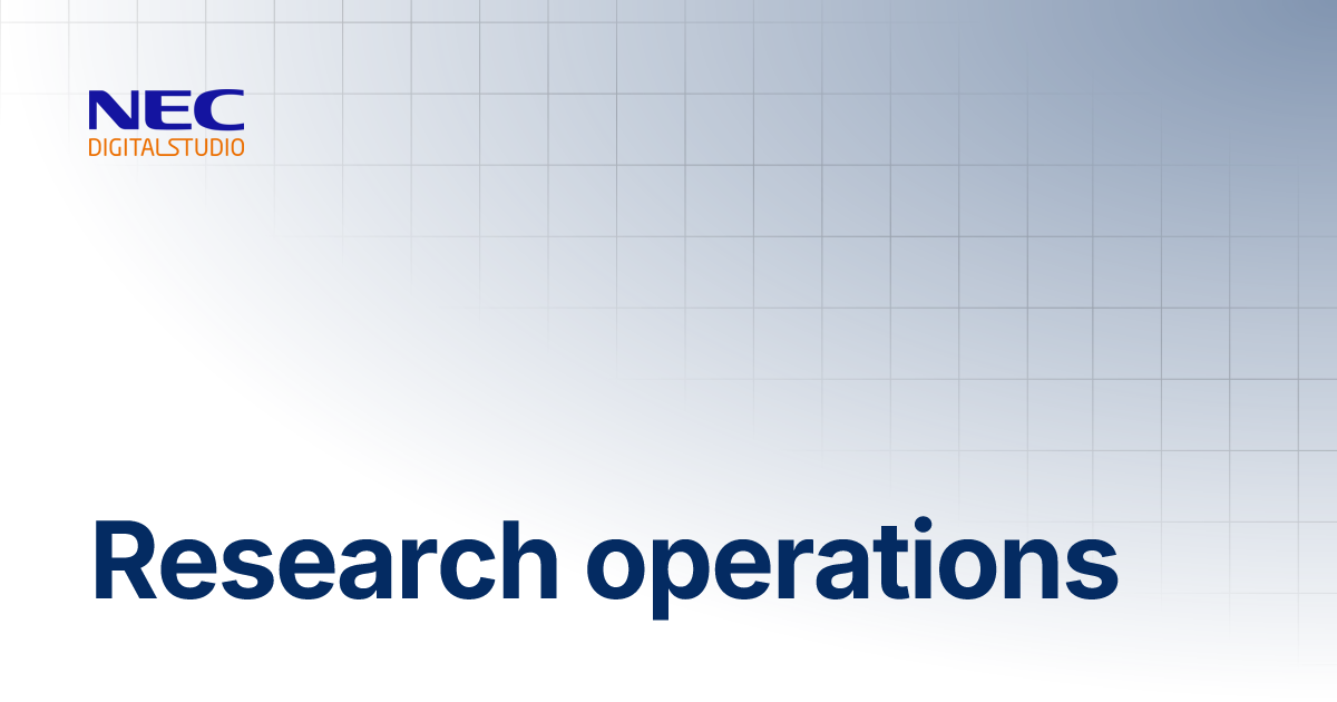 Research operations | Playbook