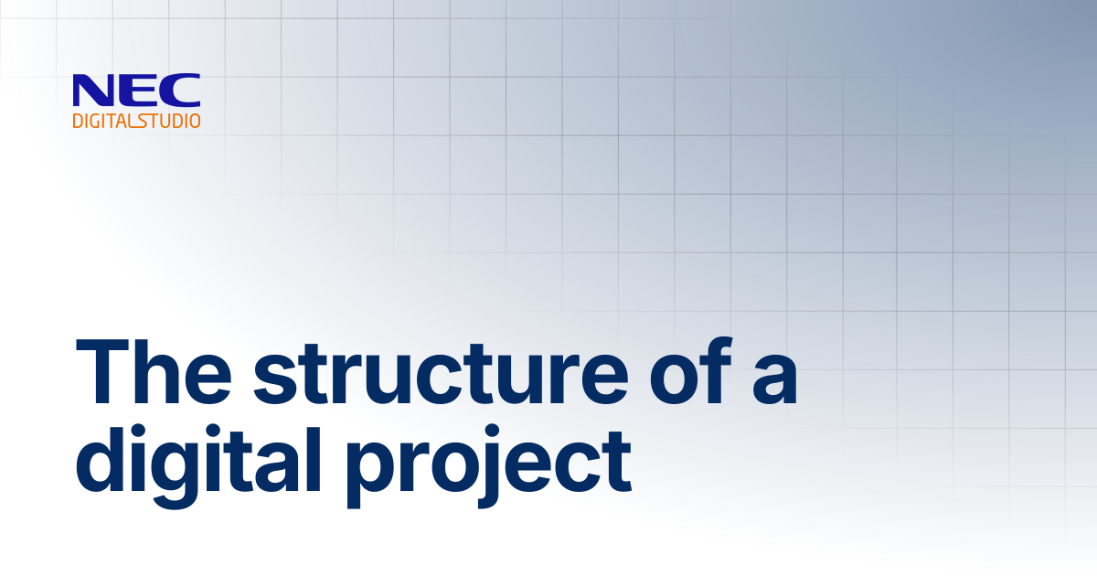The structure of a digital project | Playbook